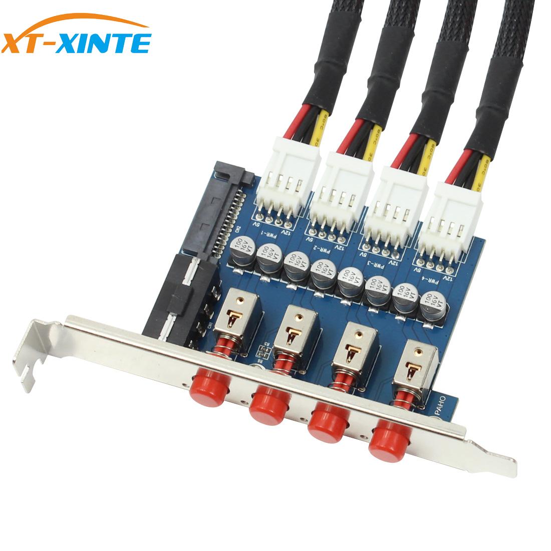 15Pin SATA Adapter 4 hard disk control system intelligent control ...