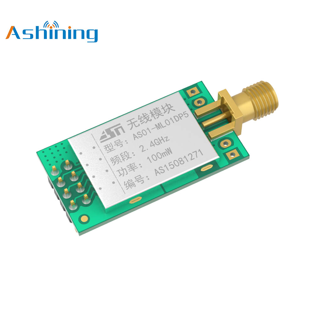 PA LNA 2.4GHz 2km AS01-ML01DP5 iot SPI nRF24L01P rf transceiver module ...