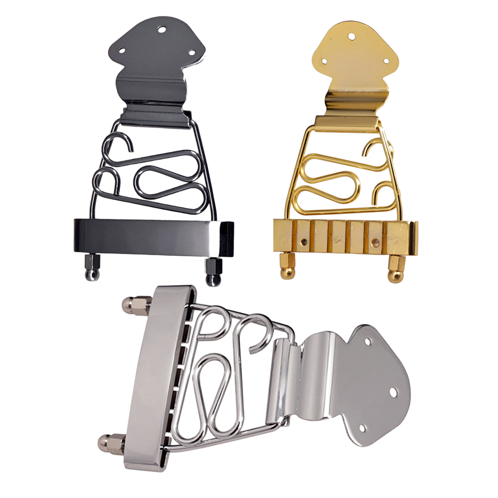 Trapeze Tailpiece Bridge Wired Frame For 6 String Archtop Jazz Guitar ...