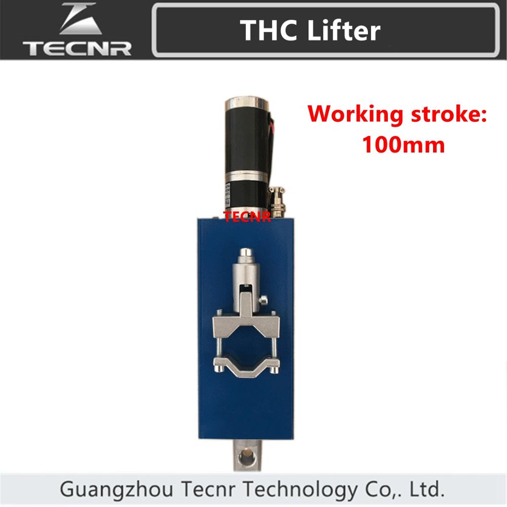 Plasma THC Lifter DC24V Automatic Torch Height Controller 100mm Travel ...