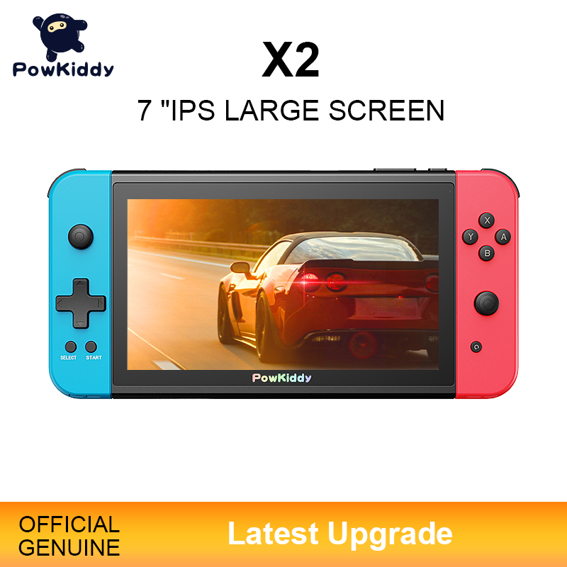 NEW POWKIDDY X2 7 "IPS Screen Handheld Game Console Built-in 11 ...