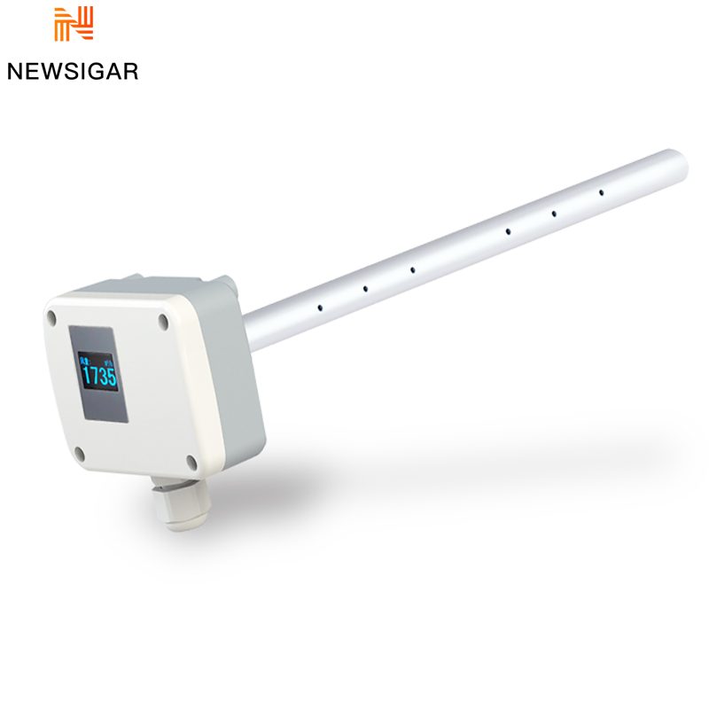 Pitot Tube Air Velocity Sensor Integrated Wind Speed Transducer gas ...