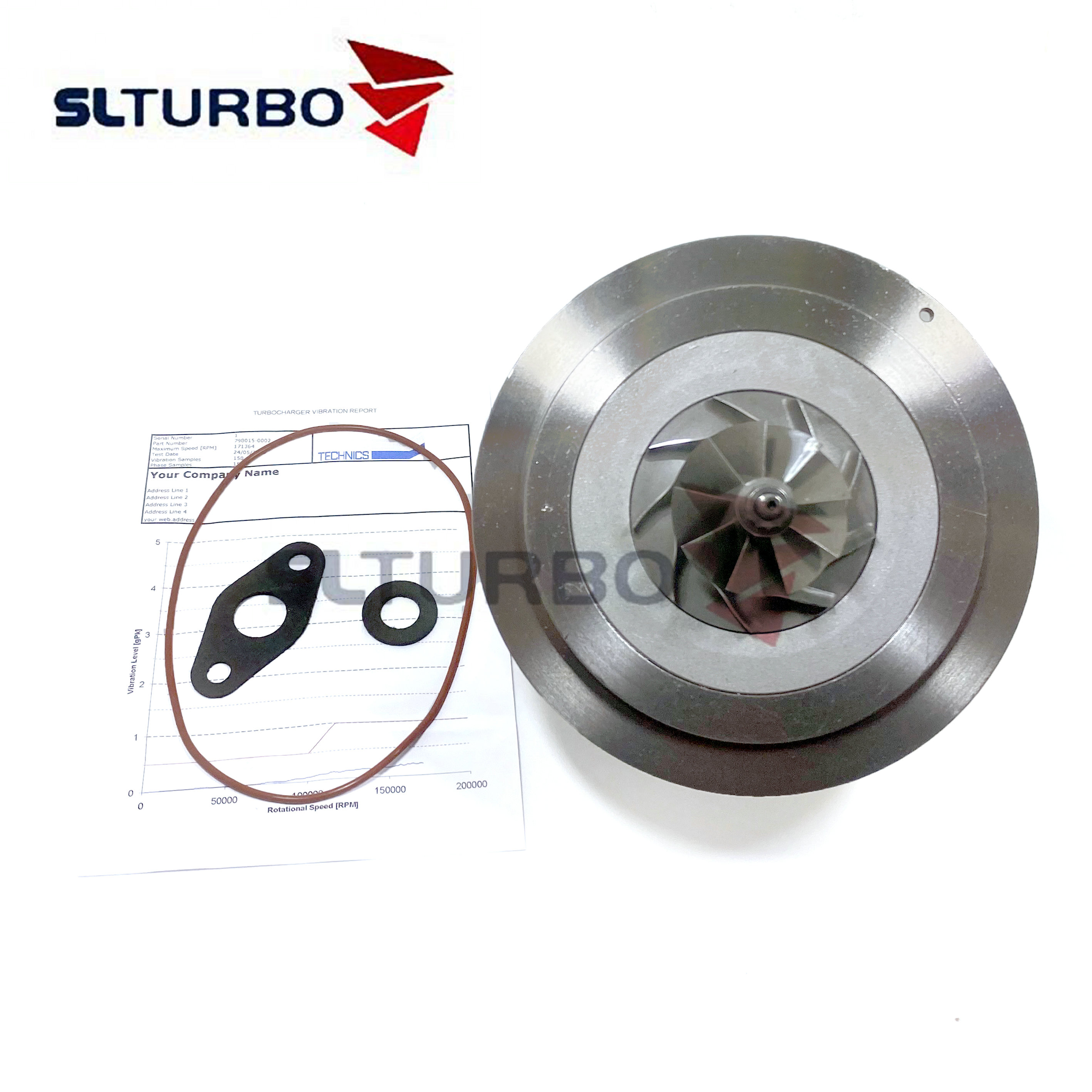 balanced turbine cartridge turbocharger core turbo CHRA 798015 79815 ...