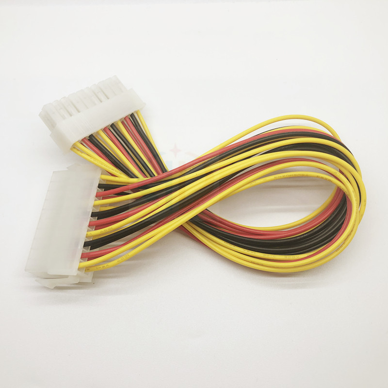 good 100% ATX 20 Pin Male to 20Pin Female Adapter Cable Plastic 20Pin ...