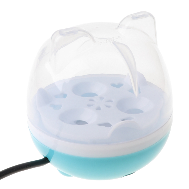 Electric Hard Boiled Egg Cooker Portable Rapid Kitchen 3Pcs Egg Steamer ...