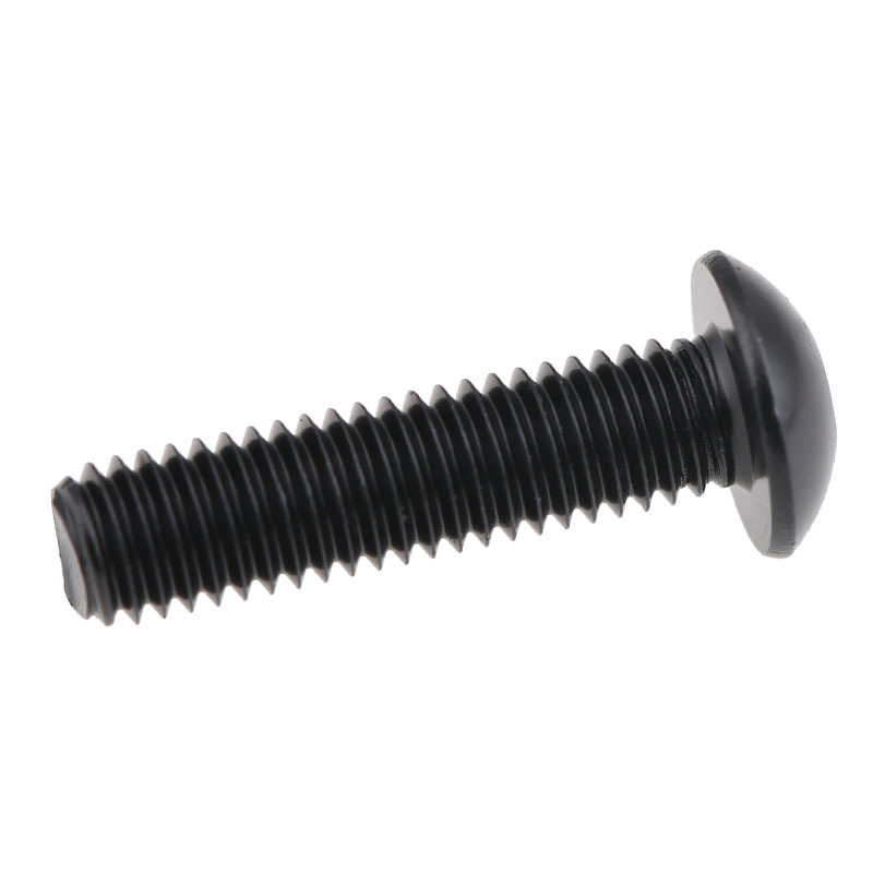 304 Black Stainless Steel Round Head Hexagon Screw Pan Head Hexagon ...