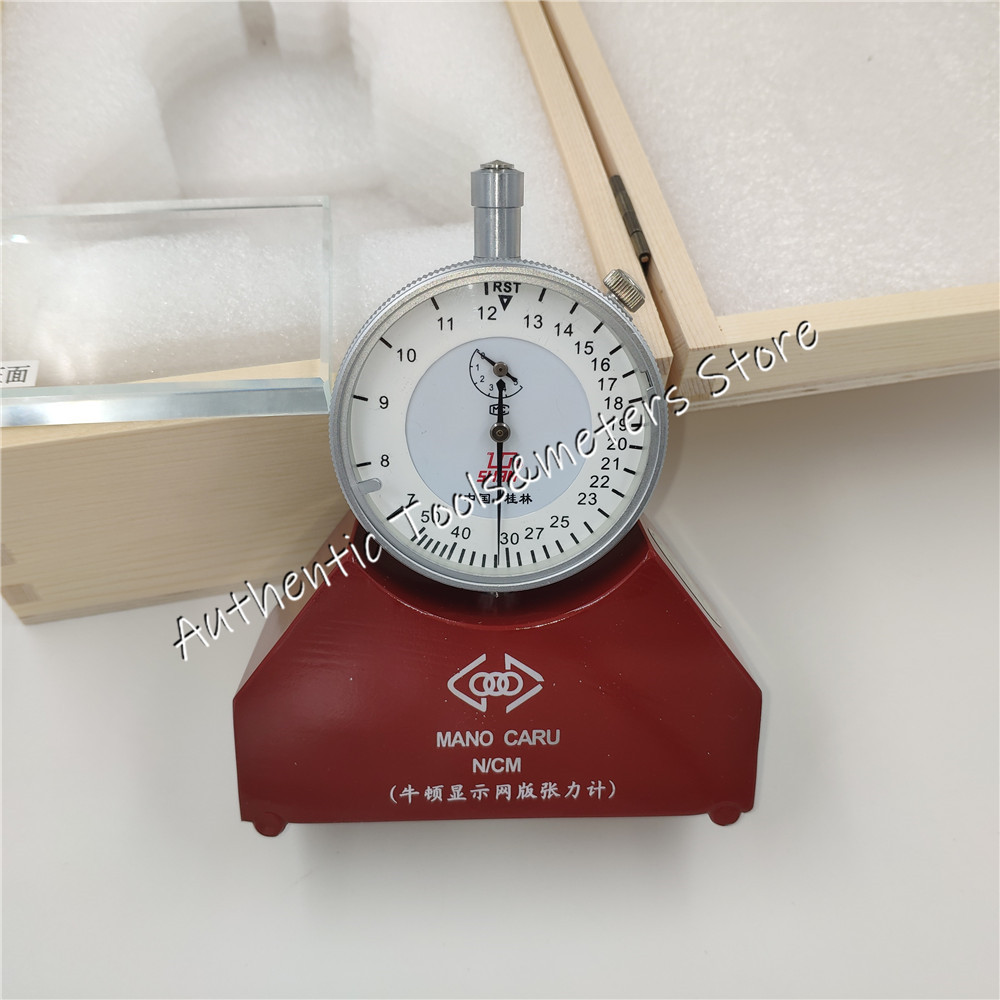 Professional 7-50N Steel Mesh Tension Meter Newton Pressure Tester ...