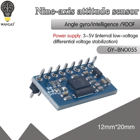 Business & Industrial 9DOF BNO055 MCU Intelligent 9 Axis Attitude Sensor Angle gyroscope ...