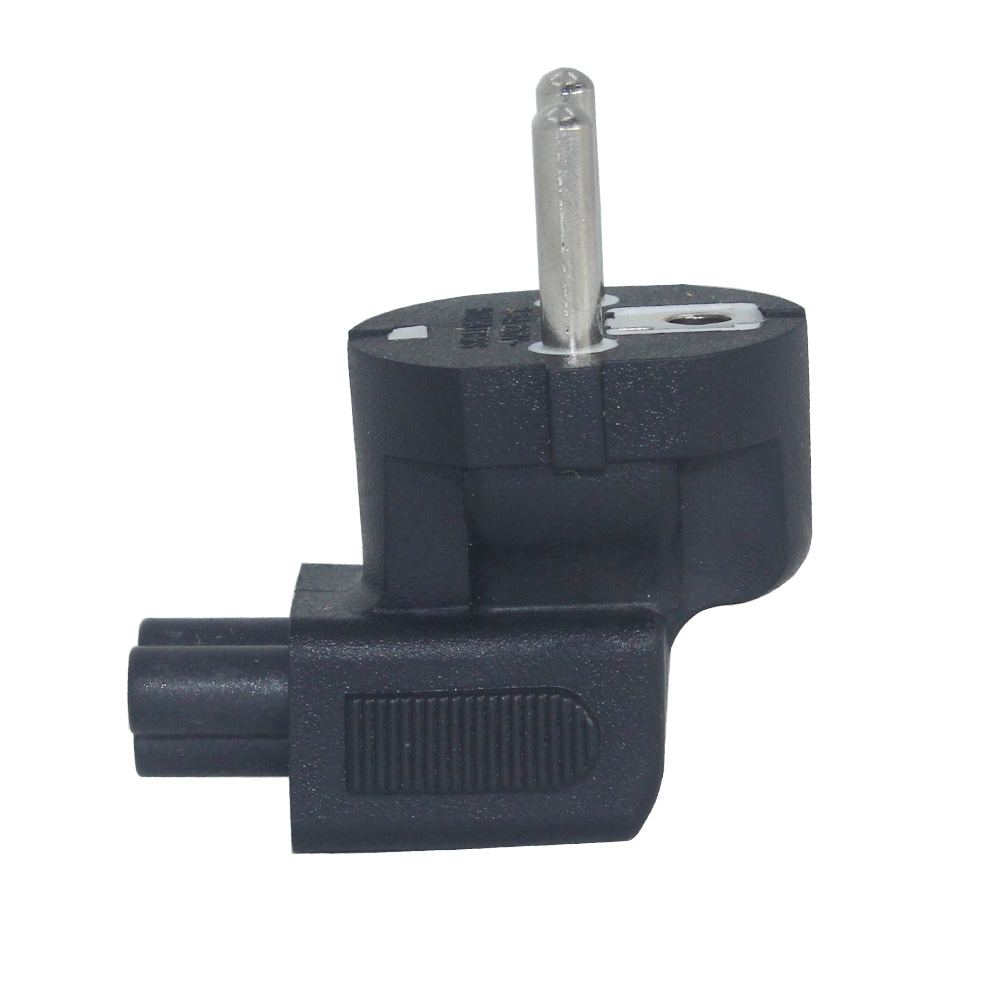 wireless EU Mains Power Cable plug adapter EU PLug to IEC320 C5 Clover ...