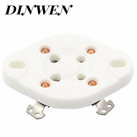 Hand Tools 1PC Gold plated 4Pin Bakelite Vacuum Tube Valve Socket for ...