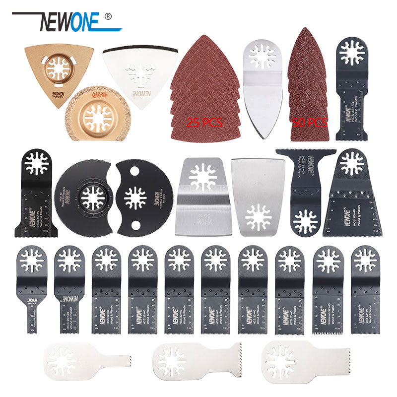 100 Uds hojas de sierra oscilantes para Múltiples herramientas para ...