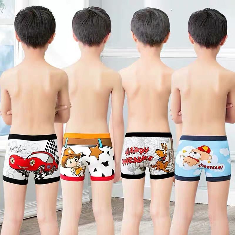 Ropa Para Niños Nuevo 6 Unids Lote Niños Ropa Interior De Dibujos