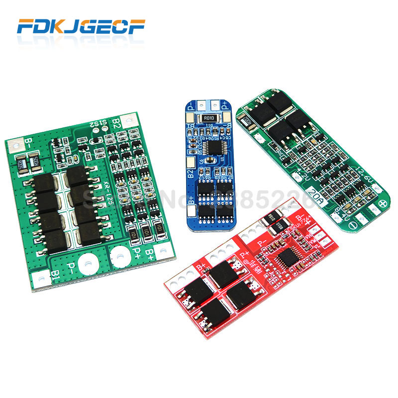 3S 10A 20A 25A 30A Li-ion batería de litio 18650 cargador PCB Placa de ...