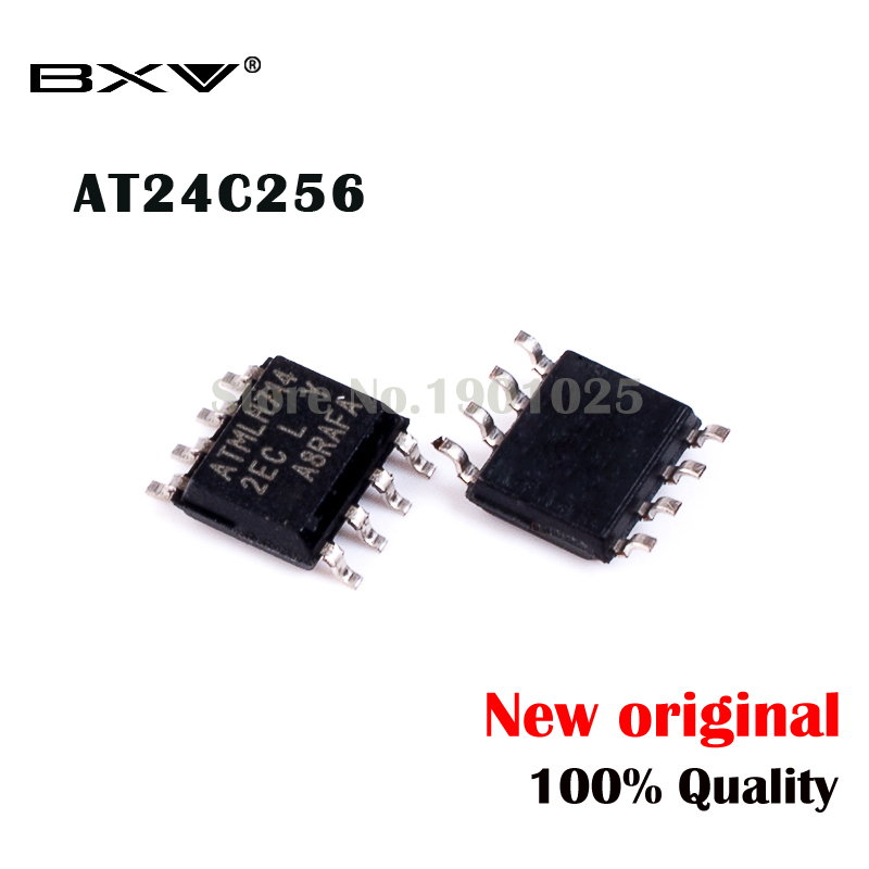 10 Uds AT24C256N-SU27 SOP8 AT24C256 AT24C256N-10SU-2.7 AT24C256N 24C256 ...